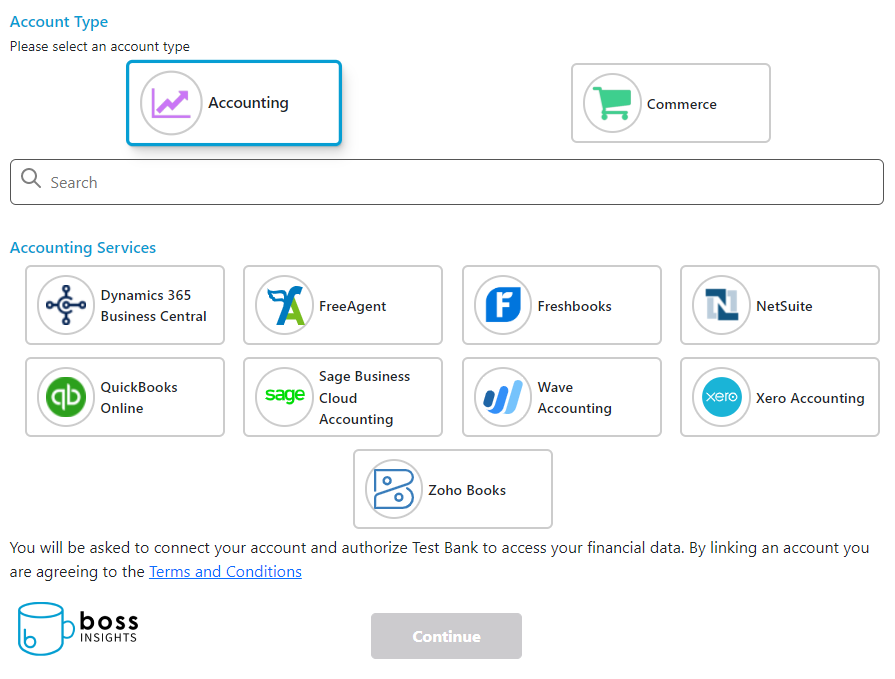 Link Connection Widget